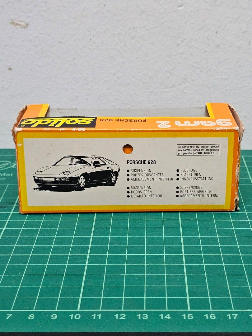 Solido Porsche 928 Diecast Made in France, Hobbies & Toys, Toys & Games ...