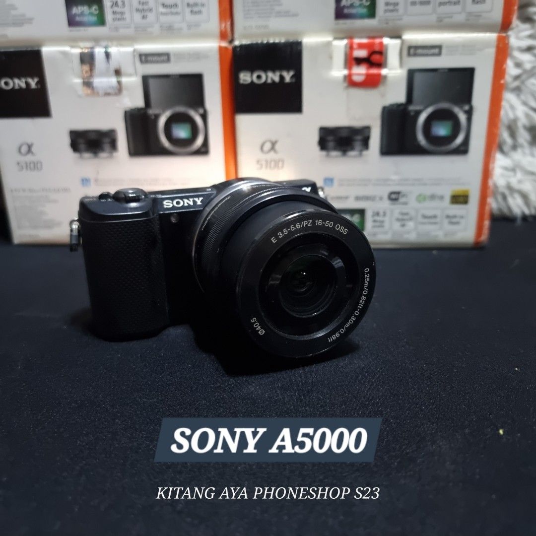 SONY A5000 MALL PULL OUT UNIT, Photography, Cameras on Carousell