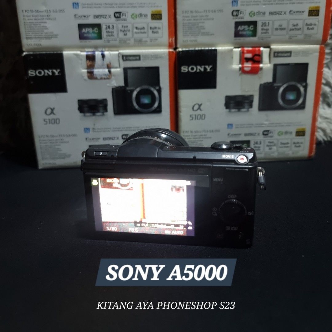 SONY A5000 MALL PULL OUT UNIT, Photography, Cameras on Carousell