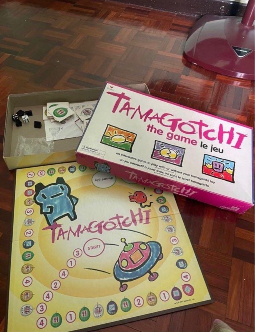 Tamagotchi board game, Hobbies & Toys, Toys & Games on Carousell