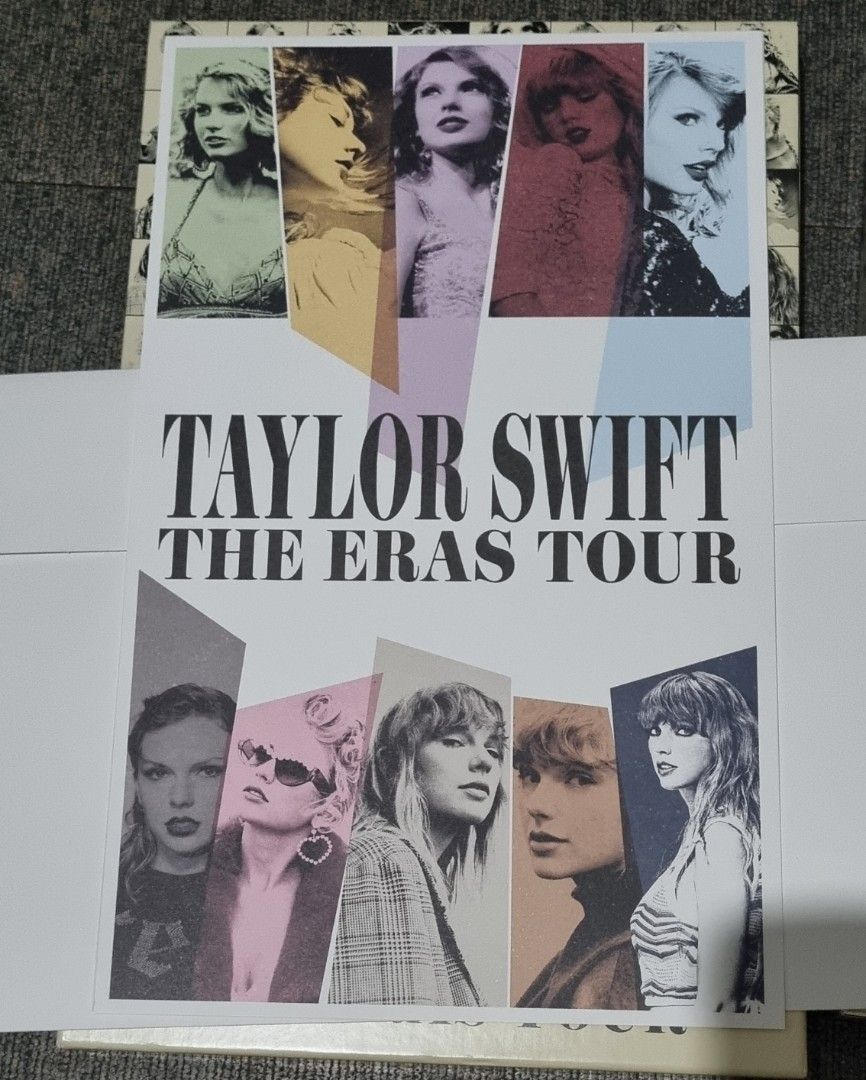 Taylor Swift Eras Tour VIP Postcard and Posters Merch, Hobbies & Toys ...