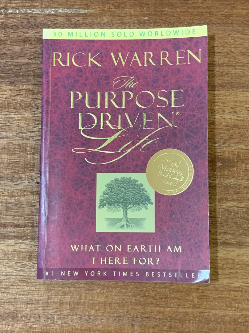 The Purpose Driven Life ; WHAT ON EARTH AM I HERE FOR? book by RICK ...