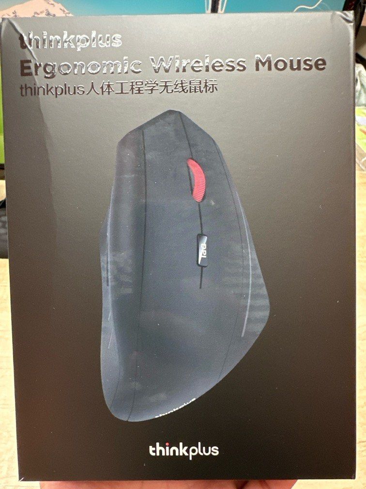 聯想thinkplus人體工學無線滑鼠(Lenovo urban comic wireless mouse), 電腦＆科技, 電腦周邊及配件 ...
