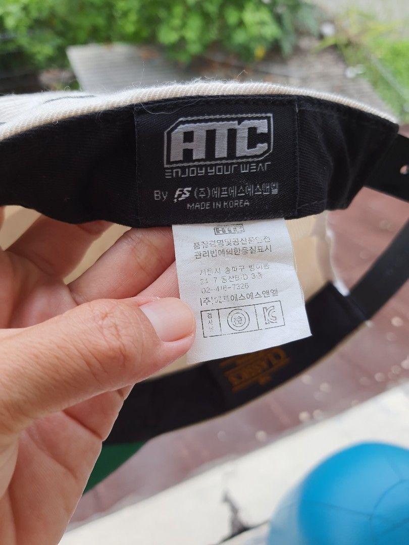 Topi inisial K by atc X yupong, Fesyen Pria, Aksesoris, Topi di Carousell