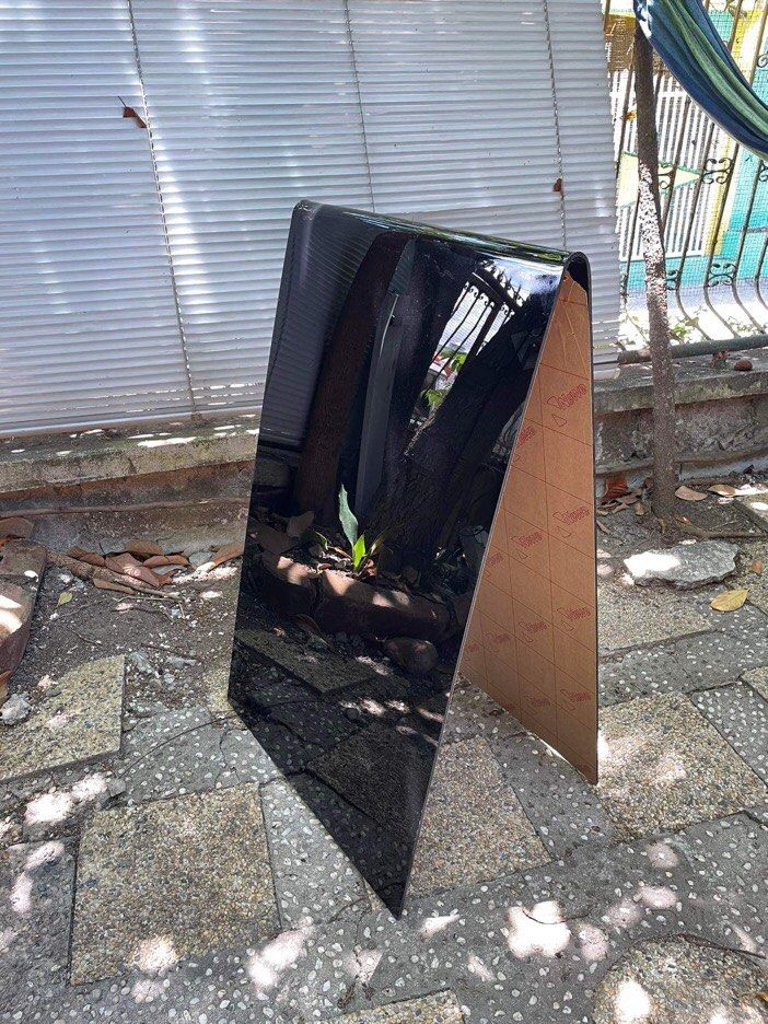 Triangle Acrylic Store Signage, Announcements on Carousell