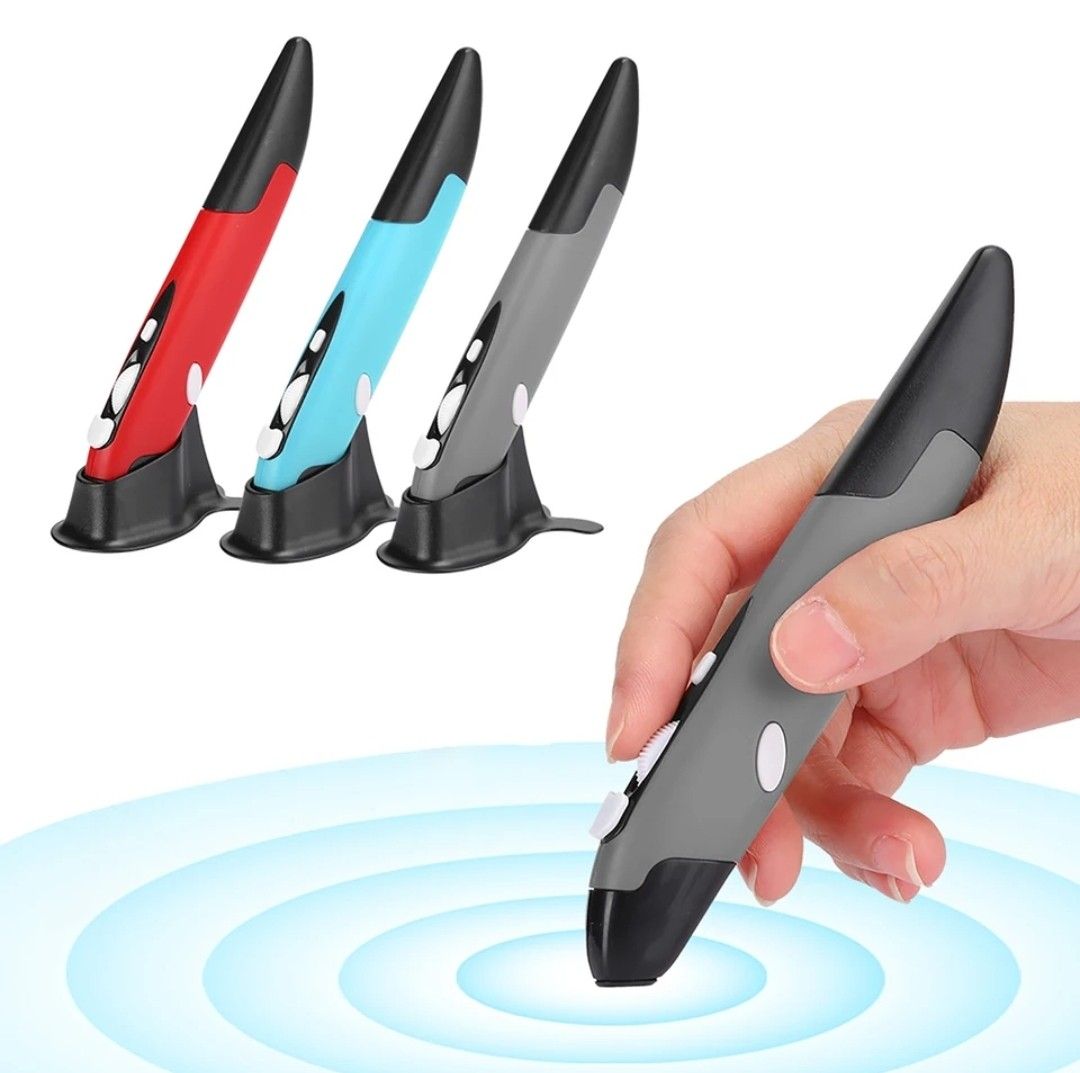 USB Computer Stylus PC Parts Wireless 2.4G Mouse Pen Type Personalized ...
