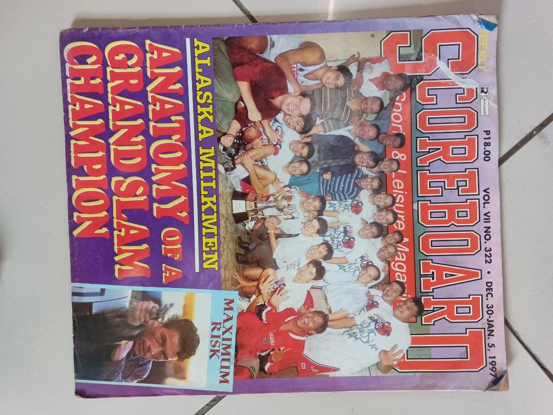 Vintage 1997 Scoreboard Sports Magazine - PBA Alaska Milkmen -Anatomy ...