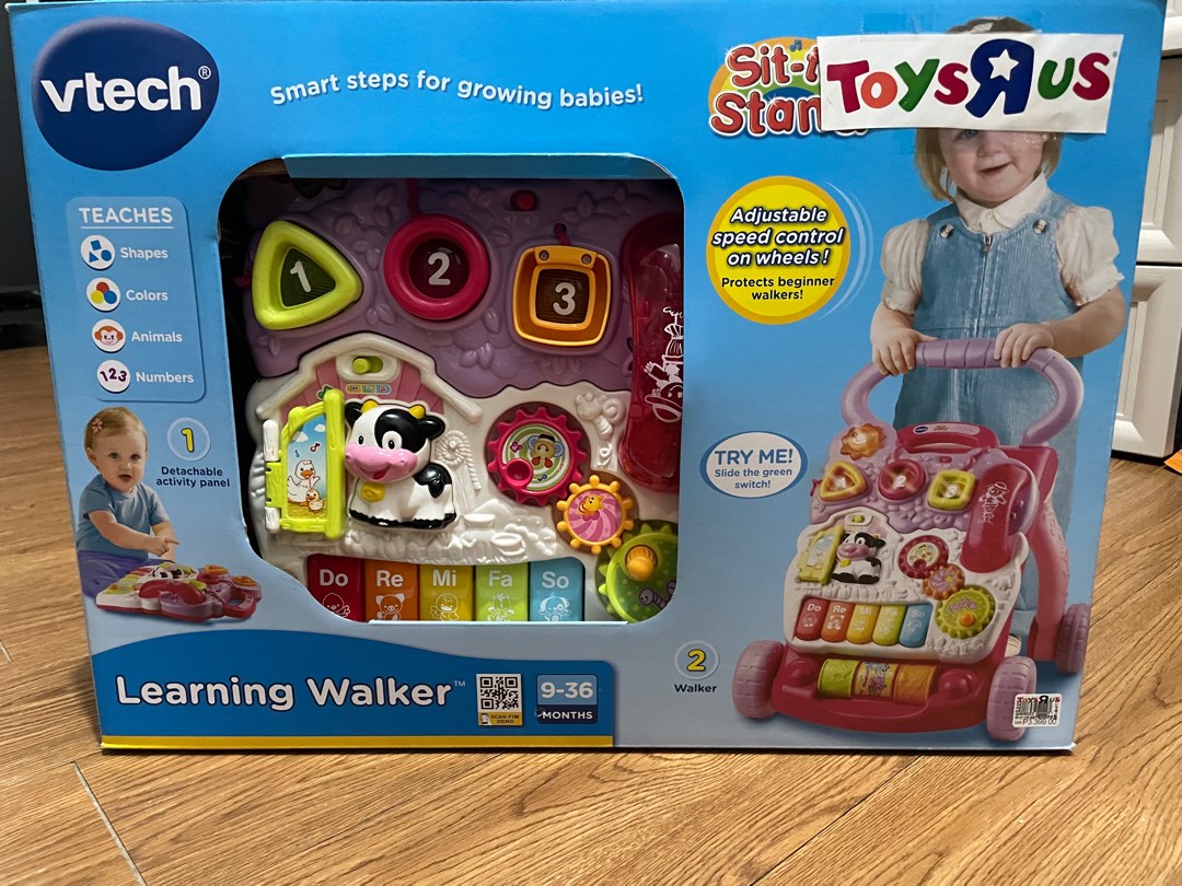 Vtech Learning Walker, Babies & Kids, Infant Playtime on Carousell