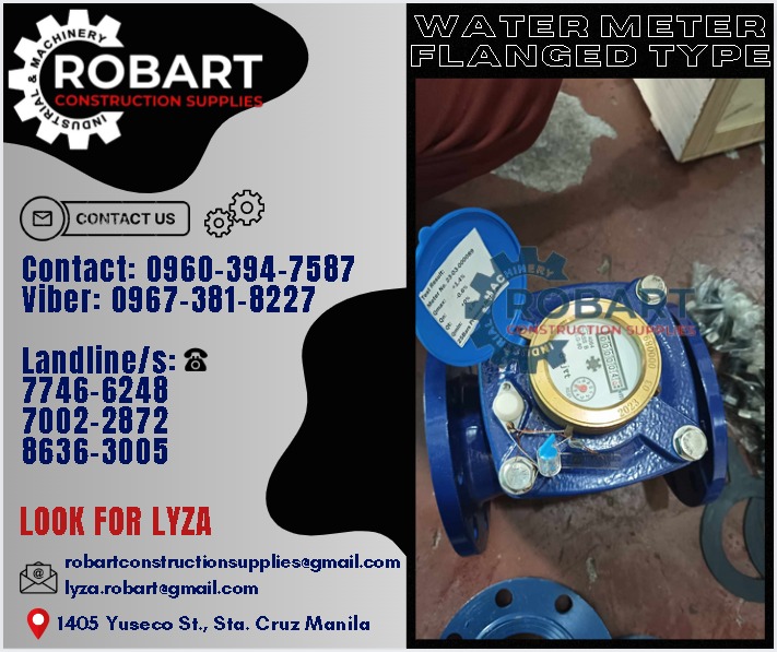 Water Meter Flanged Type with Maynilad Cert, Commercial & Industrial ...