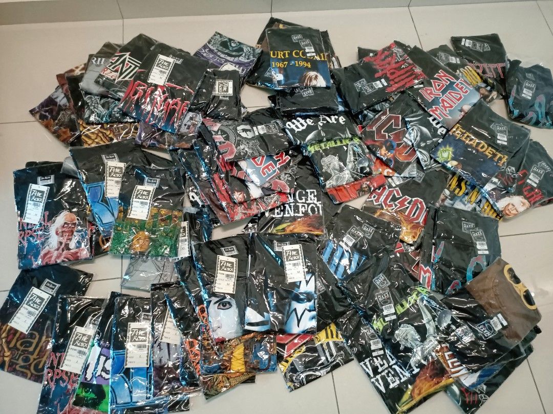 Wholesale The Roxx, The Maxx Rock Band Shirts Made in Thailand, Men's ...