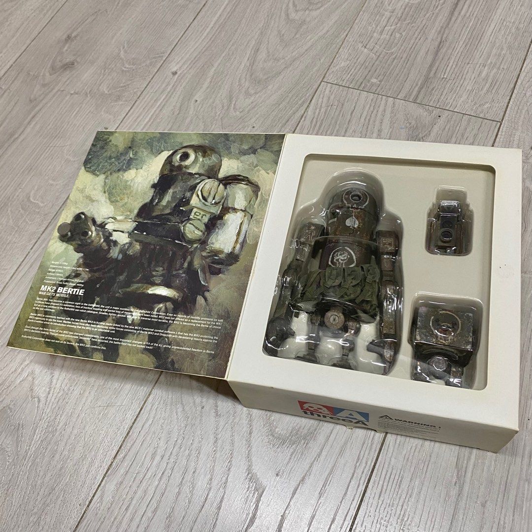 全新從未開封使用 ThreeA 3AA Ashley wood WWRp World War Robot MK2 Dirty Deeds ...