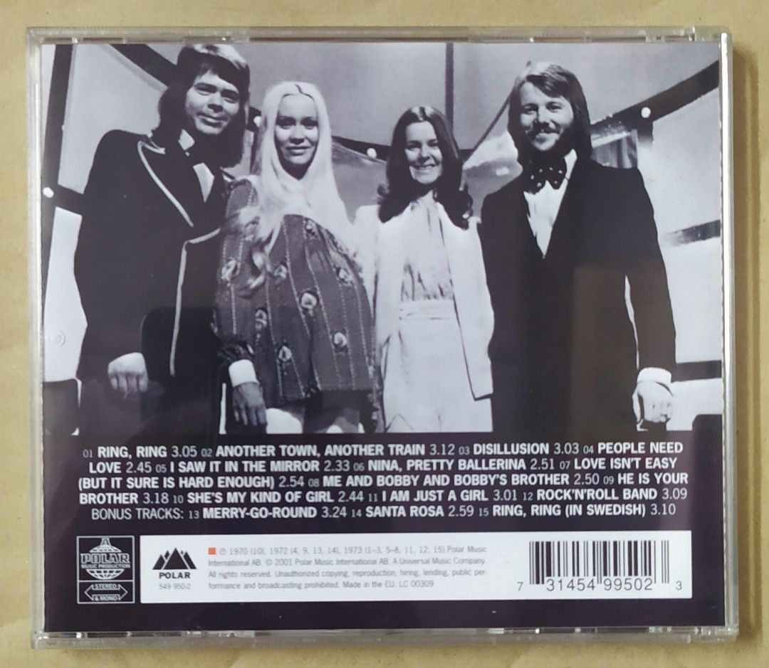 ABBA "Ring Ring Waterloo Abba Arrival The Album Voulez-Vous Super Trouper The Visitor " CD ...