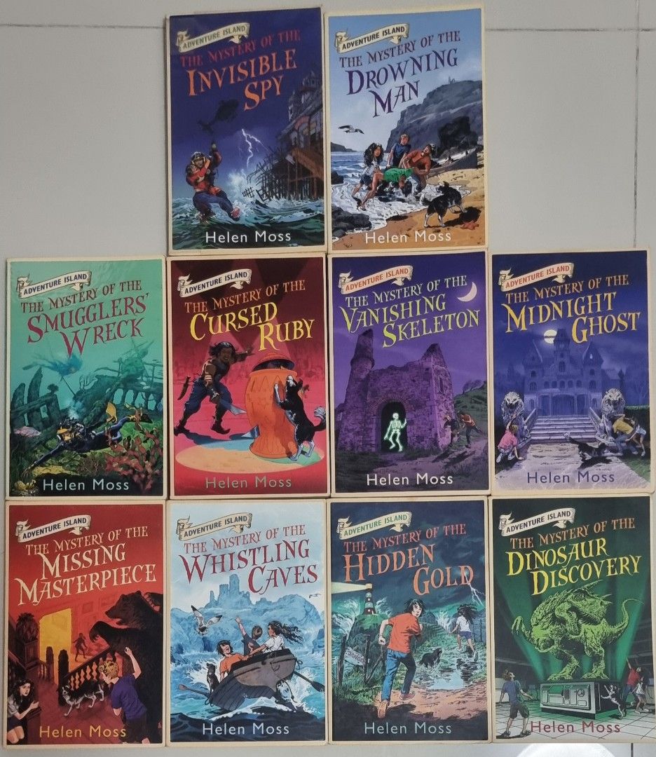 Adventure Island books by Helen Moss, Hobbies & Toys, Books & Magazines ...