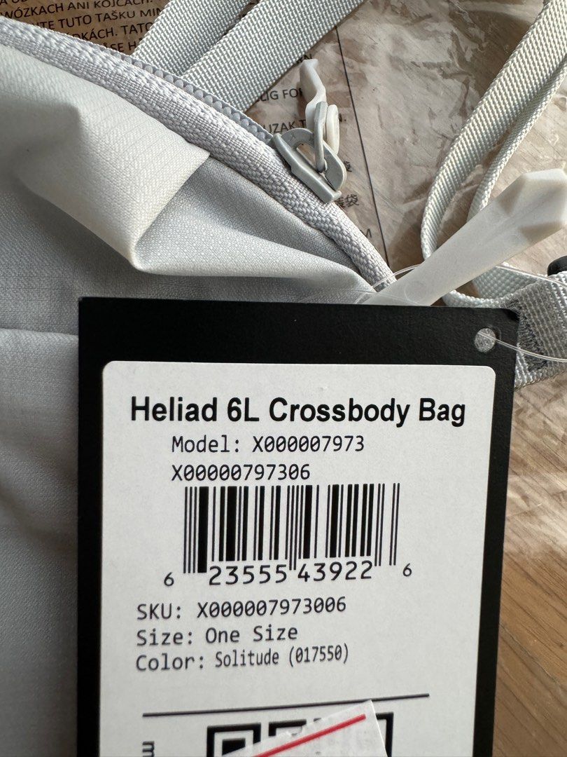 ARC'TERYX HELIAD 6L CROSSBODY bag, Women's Fashion, Bags & Wallets ...