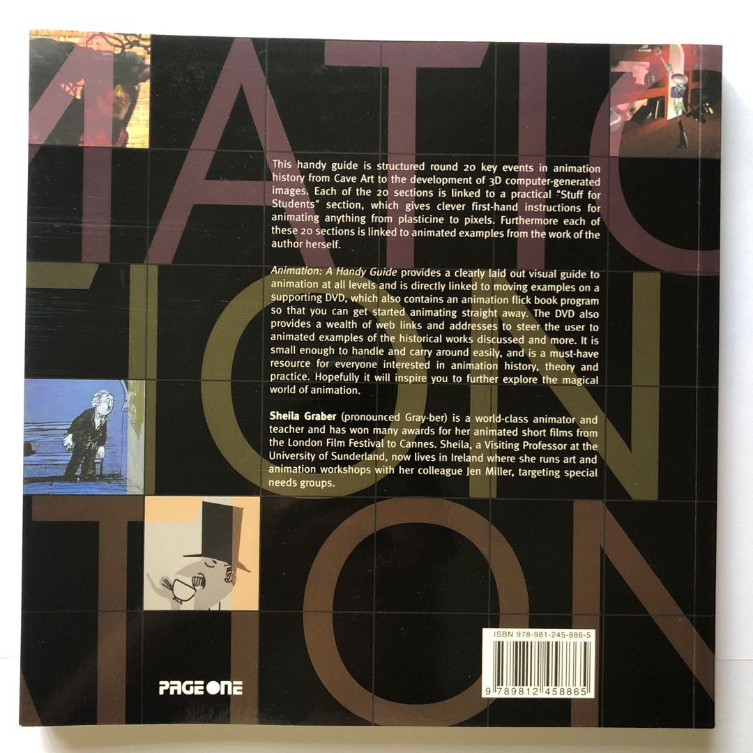 Art Book: Animation A Handy Guide, Hobbies & Toys, Books & Magazines ...