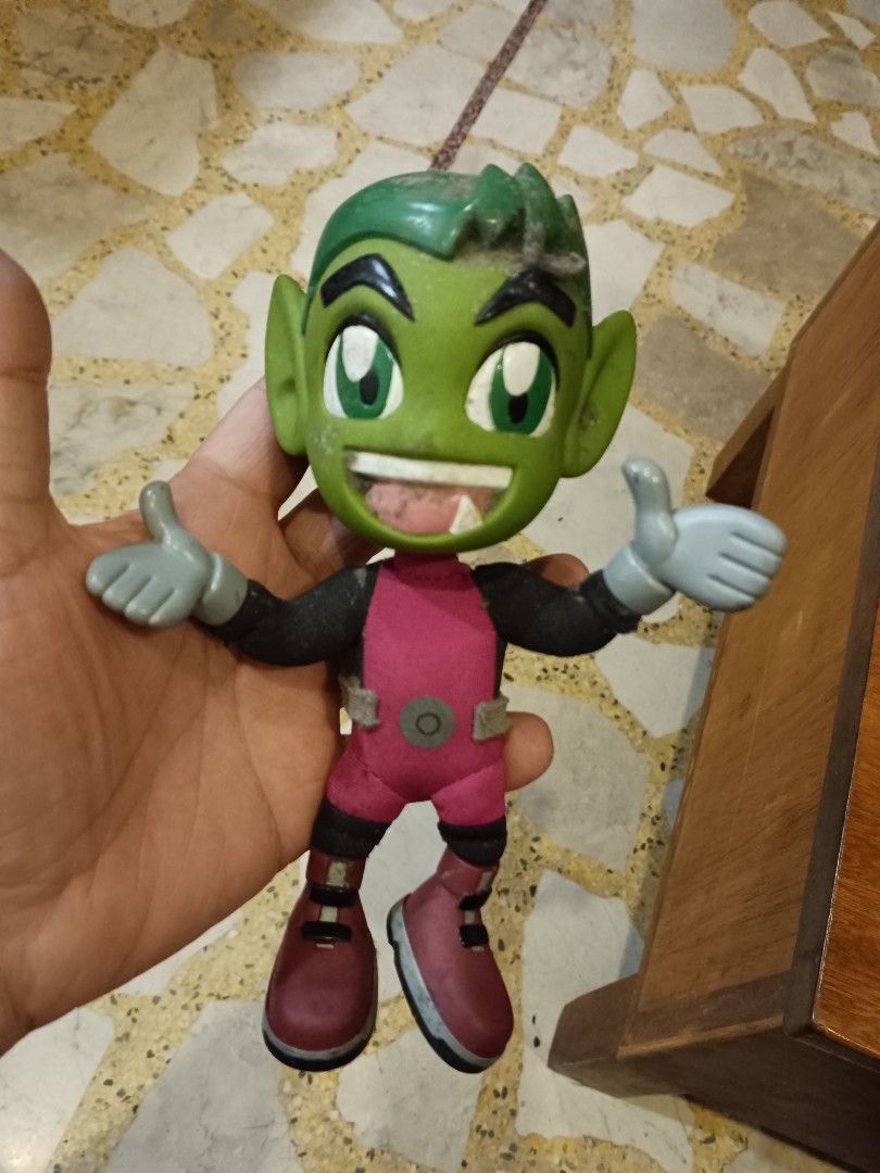 Bandai Teen Titans Beast Boy Figure, Hobbies & Toys, Toys & Games on ...