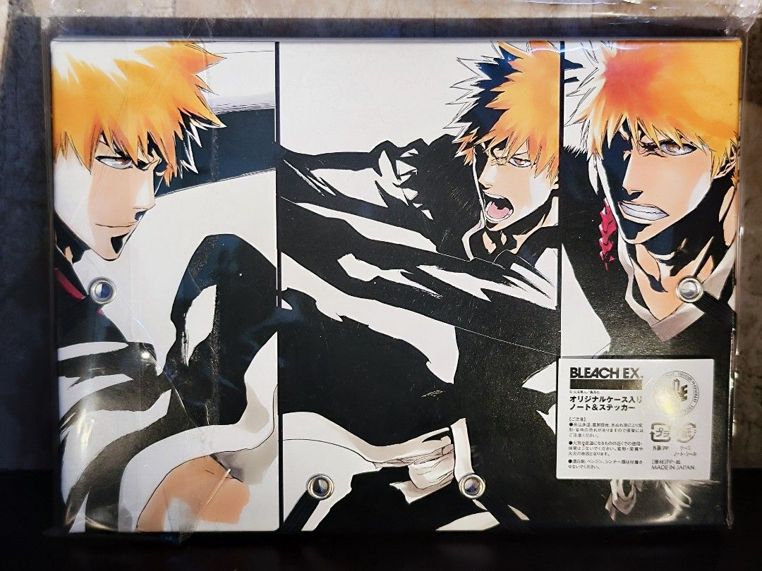 Bleach EX.20 th Anniversary Exhibition Original Cased Notebook & Sticker, Hobbies & Toys ...