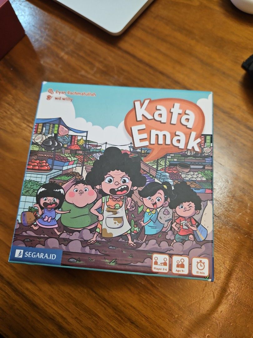 Board Games Kata Emak, Hobbies & Toys, Toys & Games on Carousell