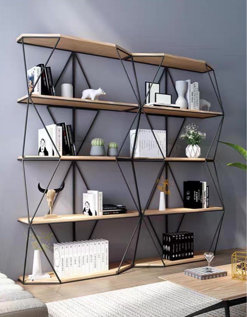 BOHEN Rustic Display Shelf, Furniture & Home Living, Furniture, Shelves ...