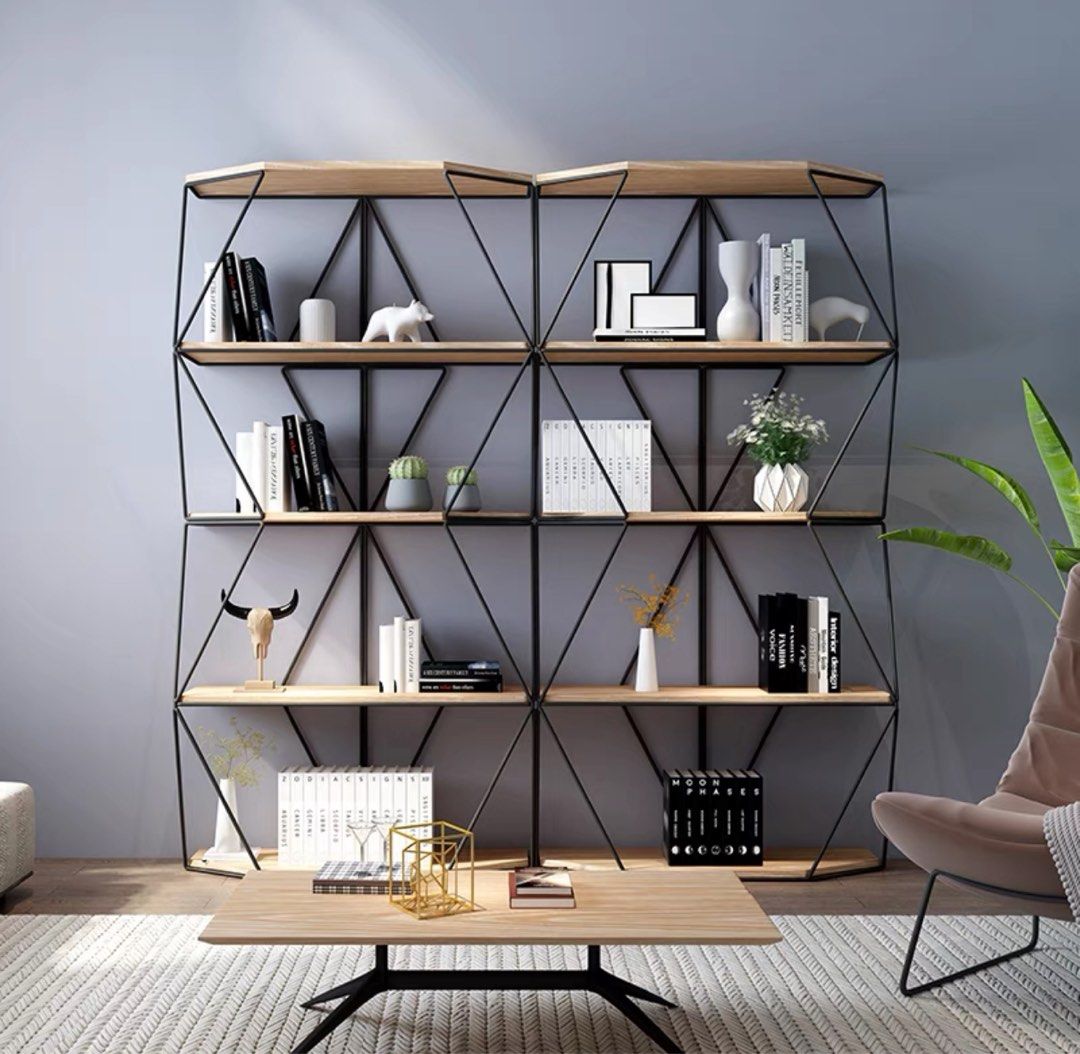 BOHEN Rustic Display Shelf, Furniture & Home Living, Furniture, Shelves ...