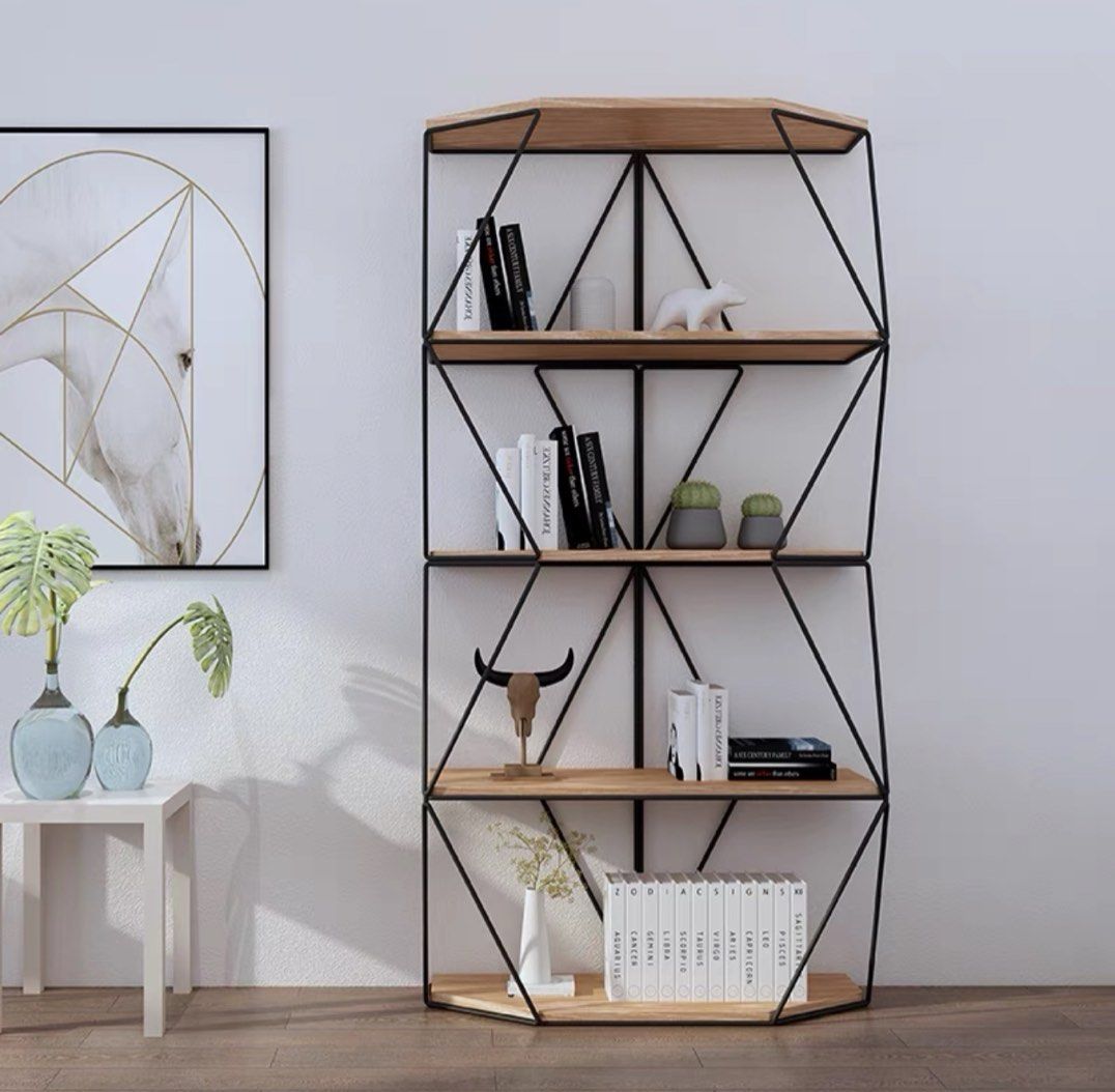 BOHEN Rustic Display Shelf, Furniture & Home Living, Furniture, Shelves ...