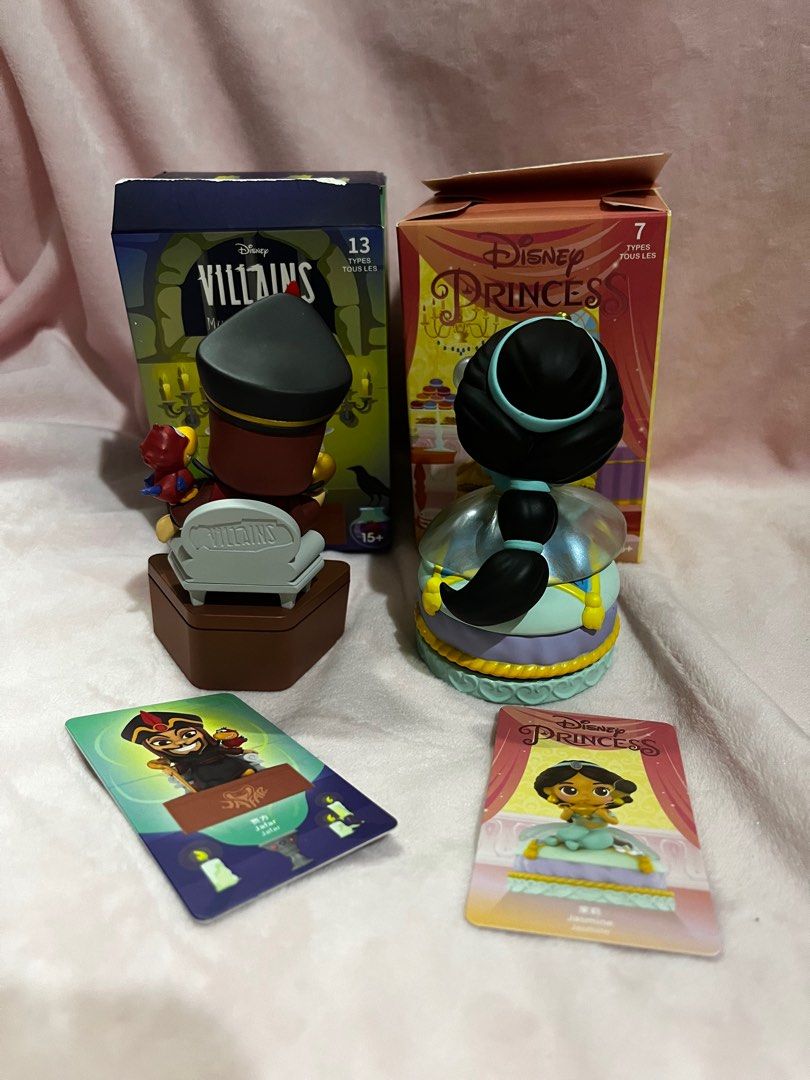 [Bundle] Disney villains princess blind box miniso Jafar Jasmine set ...