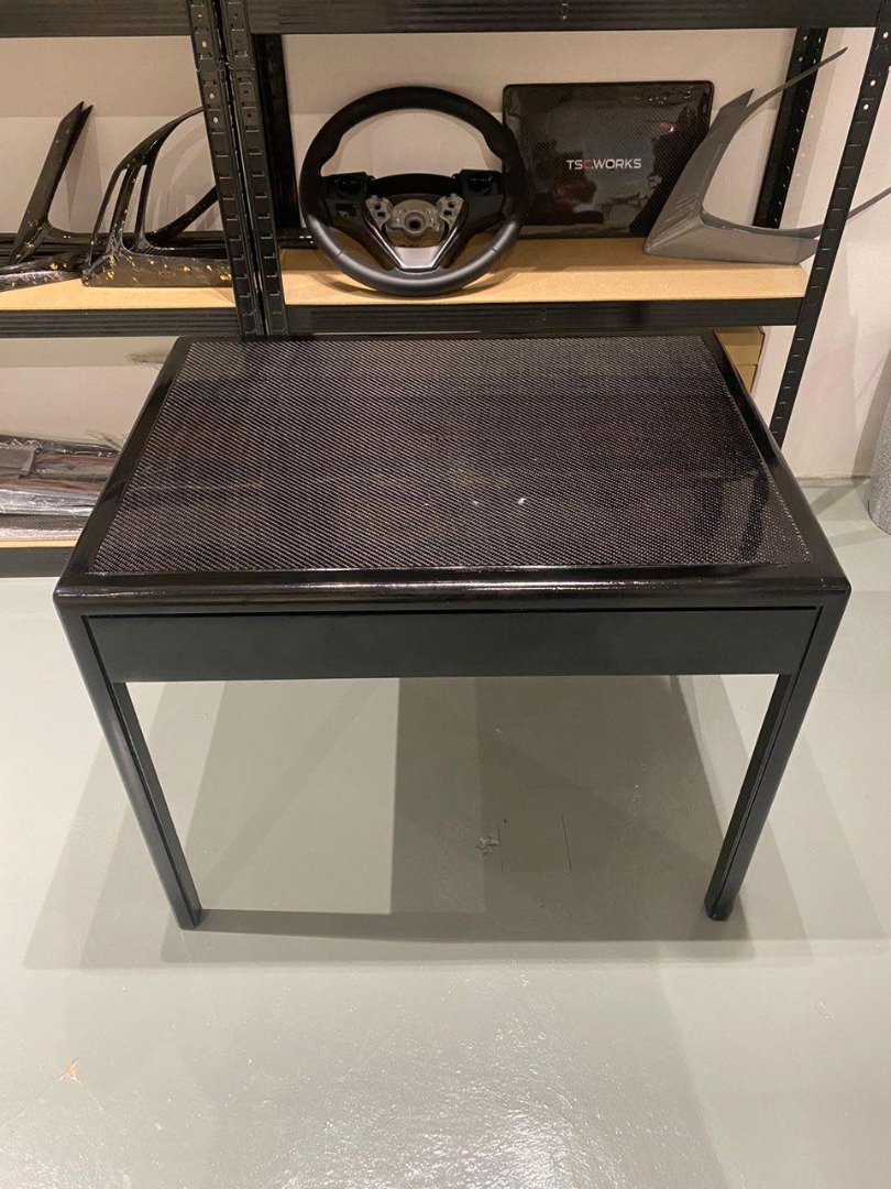 Carbon Fiber Decoration Table Meja Hiasan Console Kopi Coffee Side ...