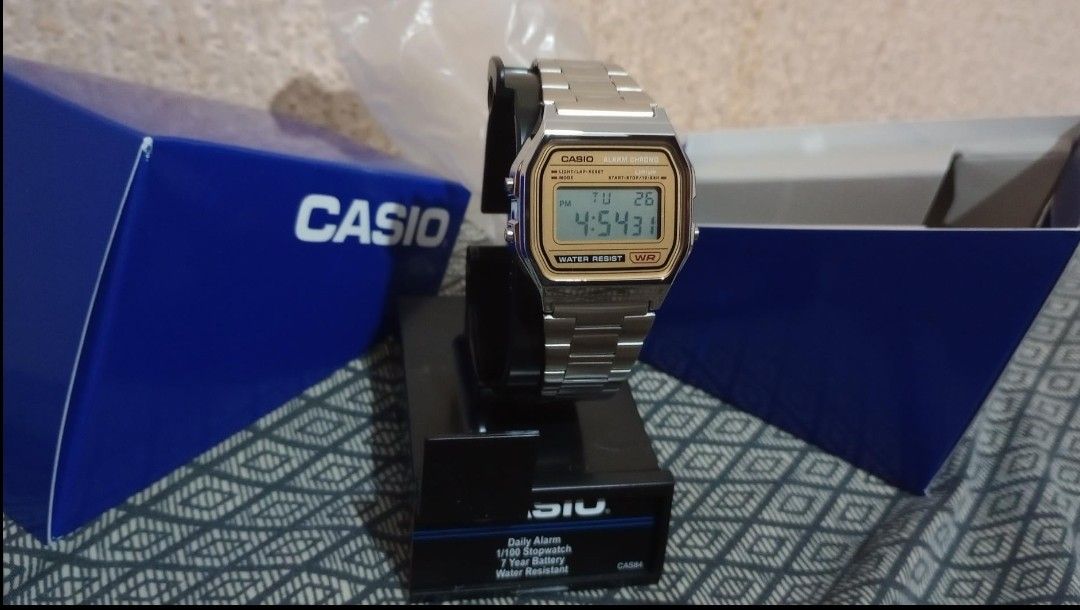 Casio A158 Japan Exclusive Vintage/Retro Series (A-158WEA-9JF/9CF), Men ...