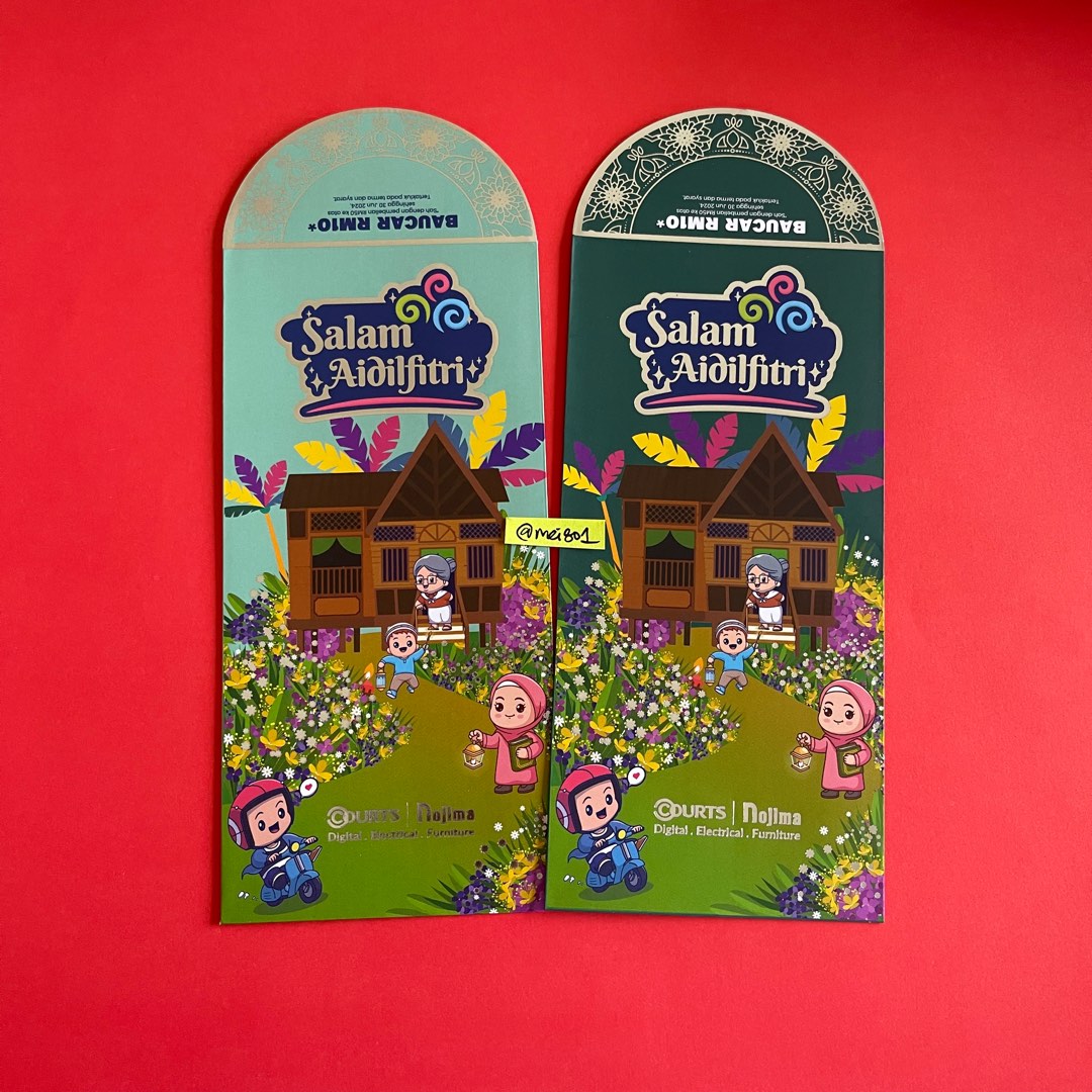 Court Raya Packet / Sampul raya 2024, Hobbies & Toys, Stationery ...