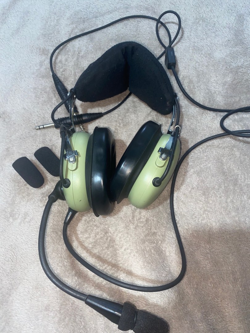 DAVID CLARK AVIATION HEADSET, Audio, Headphones & Headsets on Carousell