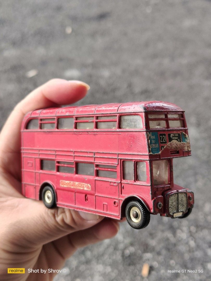 DINKY TOYS ROUTEMASTER BUS MECCANO LTD MADE IN ENGLAND, Hobbies & Toys ...