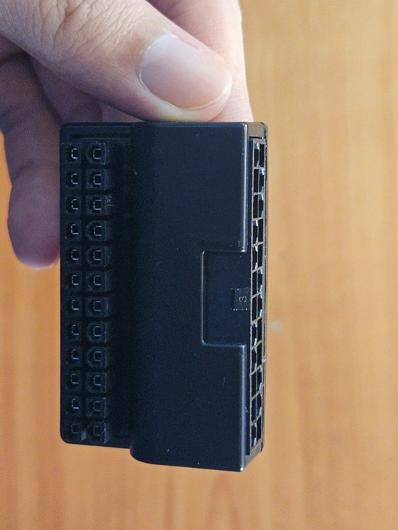 Eltech custom design 90 degree ATX 24 pin adapter, Computers & Tech ...