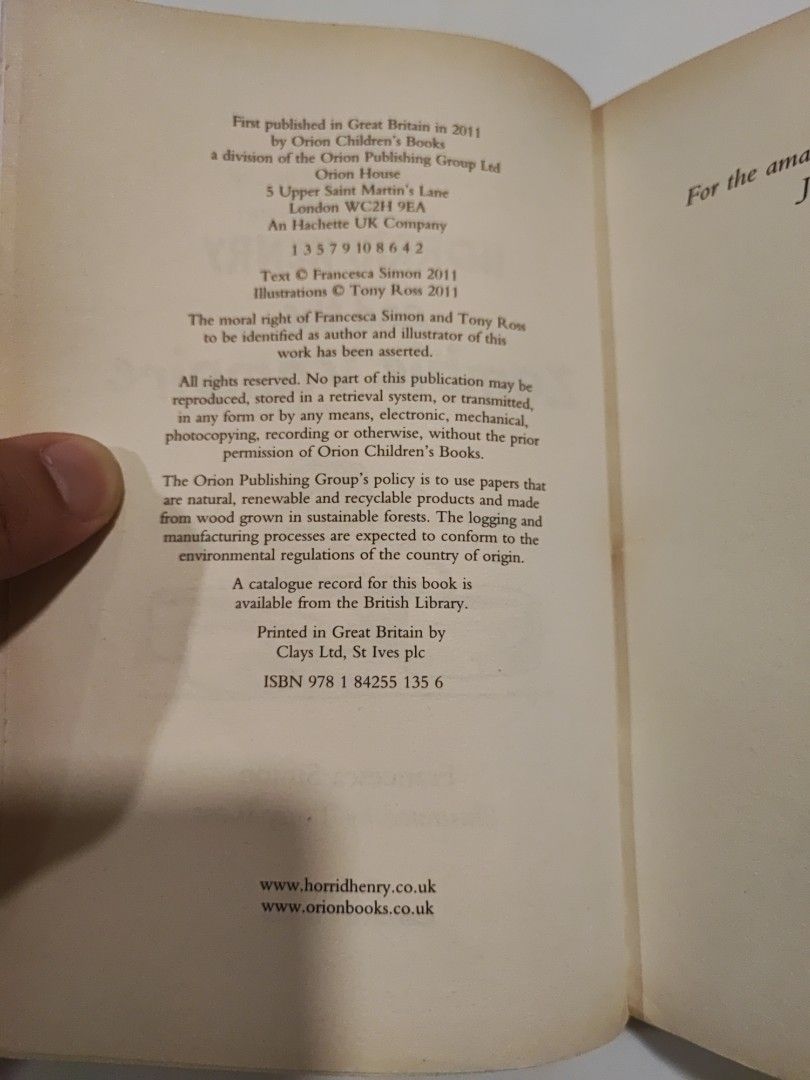 (ENG) Horrid Henry and the Zombie Vampire, Hobbies & Toys, Books ...