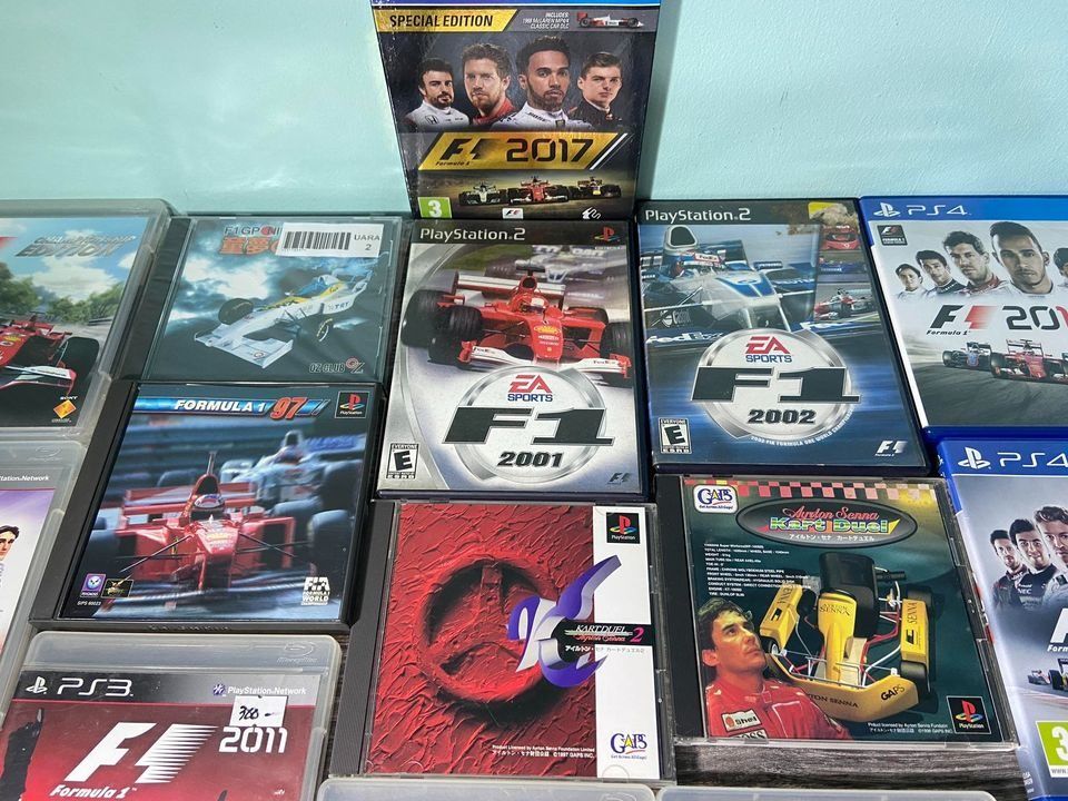 F1 Formula 1 Game Collection PS1 PS2 PS3 PS4, Video Gaming, Video Games ...