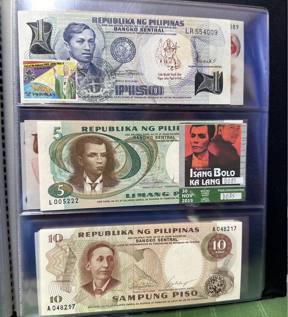 Pilipino series banknote, Hobbies & Toys, Memorabilia & Collectibles ...