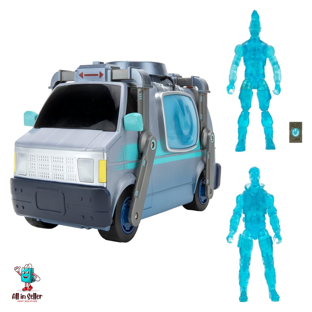 Fortnite Feature Deluxe Reboot Van Vehicle, Electronic Vehicle with Two ...