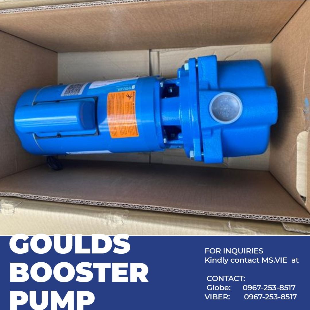 GOULDS BOOSTER PUMP, Commercial & Industrial, Industrial Equipment on ...