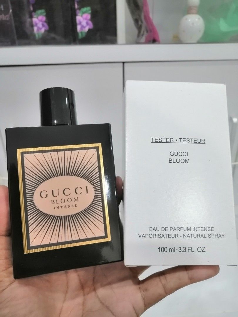GUCCI BLOOM INTENSE 100ML EDP TESTER, Beauty & Personal Care, Fragrance ...