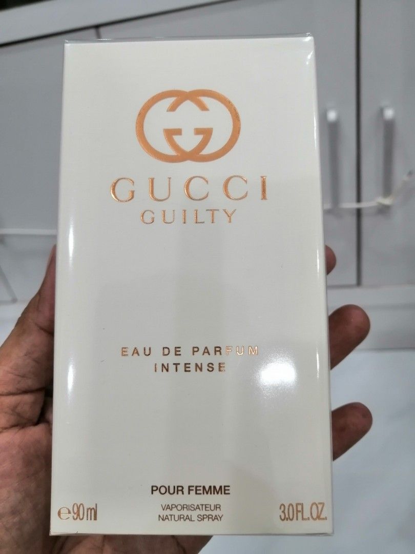 GUCCI GUILTY EDP INTENSE POUR FEMME 90ML, Beauty & Personal Care, Fragrance & Deodorants on ...