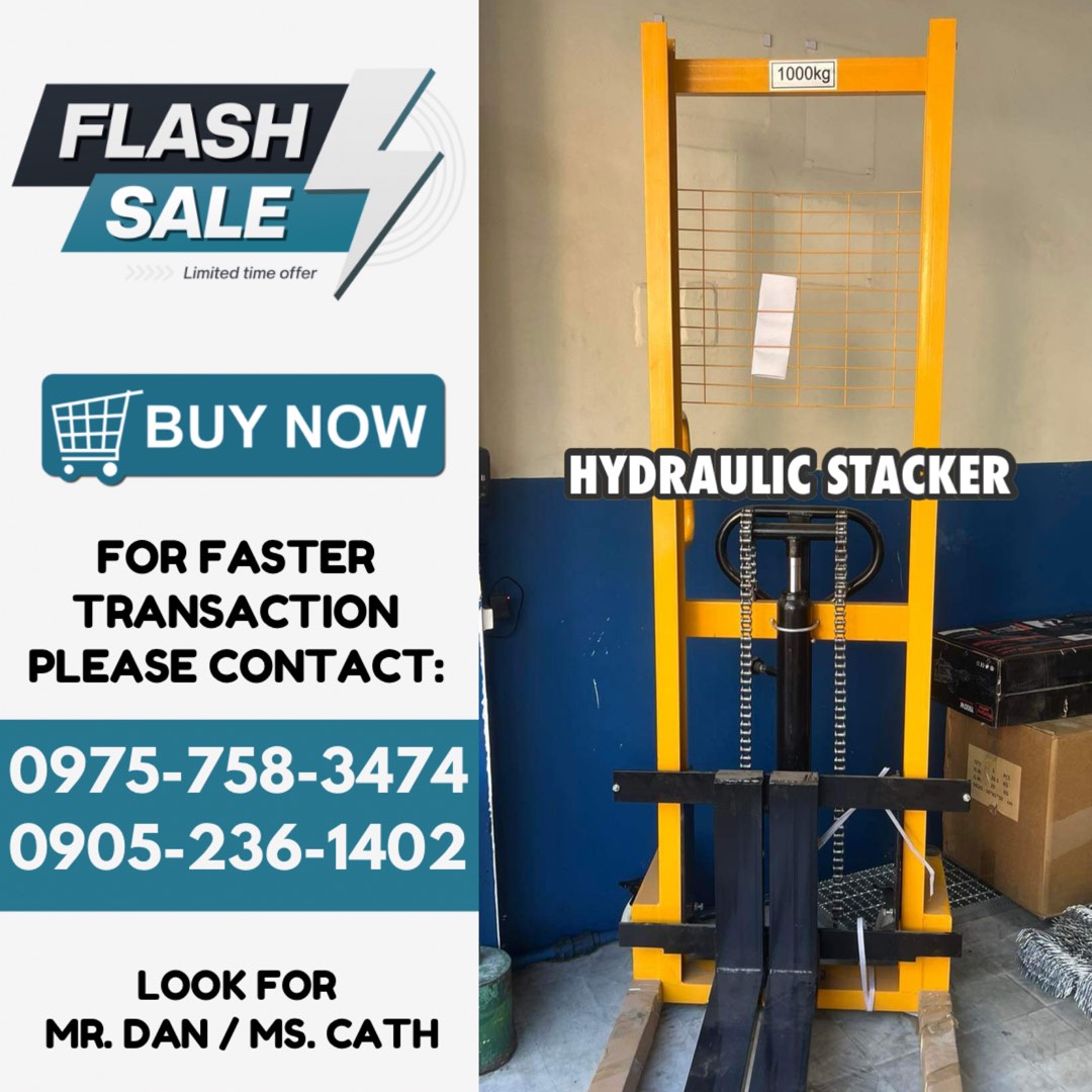 Hydraulic Stacker, Commercial & Industrial, Construction Tools ...