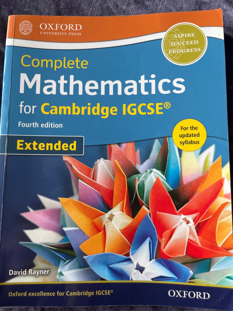 IGCSE MATH TEXTBOOK, Hobbies & Toys, Books & Magazines, Textbooks on Carousell