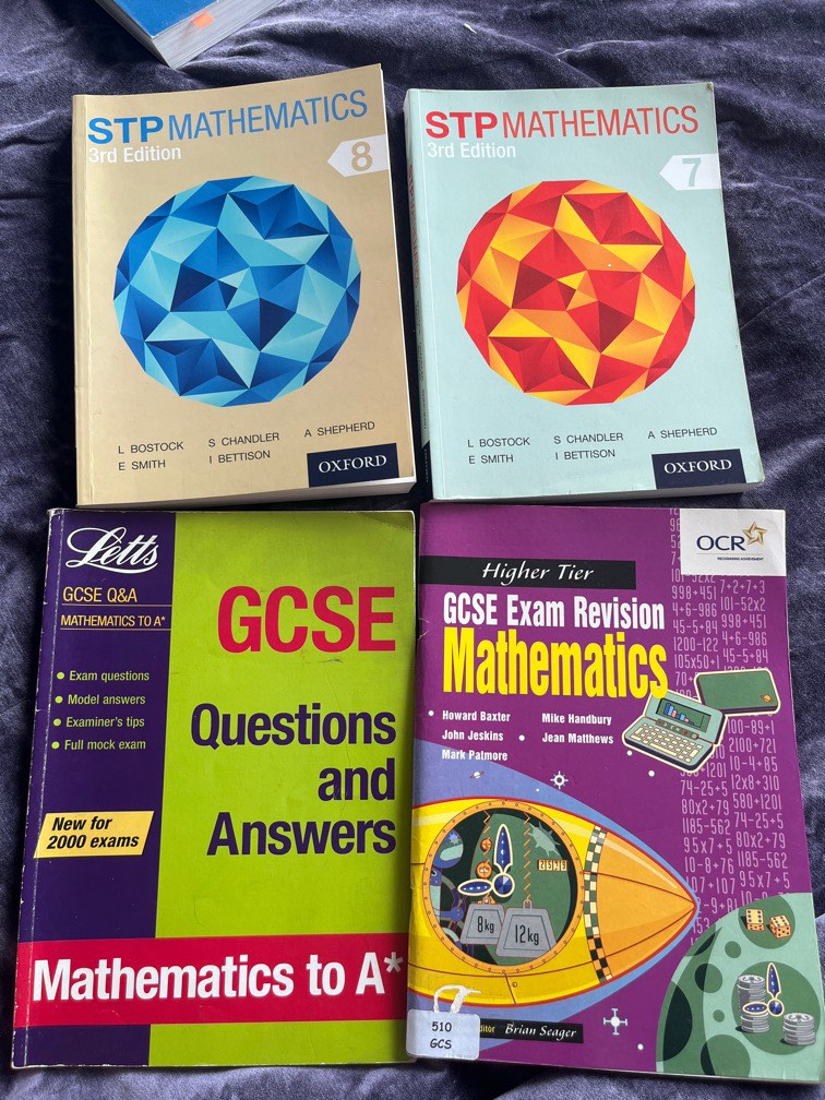 IGCSE MATH TEXTBOOK(S) (can be sold separately), Hobbies & Toys, Books ...