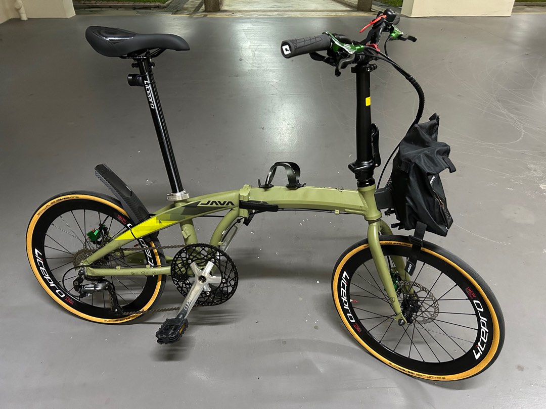 Java Zelo 2 bicycle ( 9 speed shimano ) Foldies/folding/foldable/bike ...