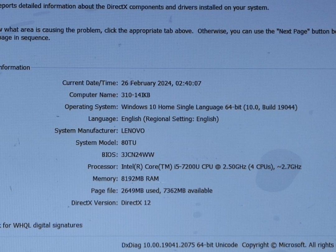 Jual laptop Lenovo Ideapad 310 14IKB NVIDIA [SSD], Elektronik, Komputer ...