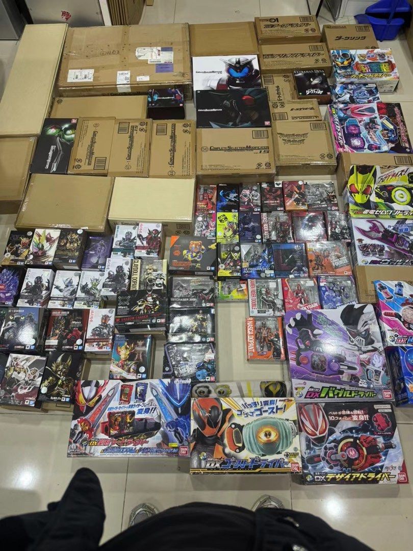 Kamen rider mystery box, Hobbies & Toys, Toys & Games on Carousell