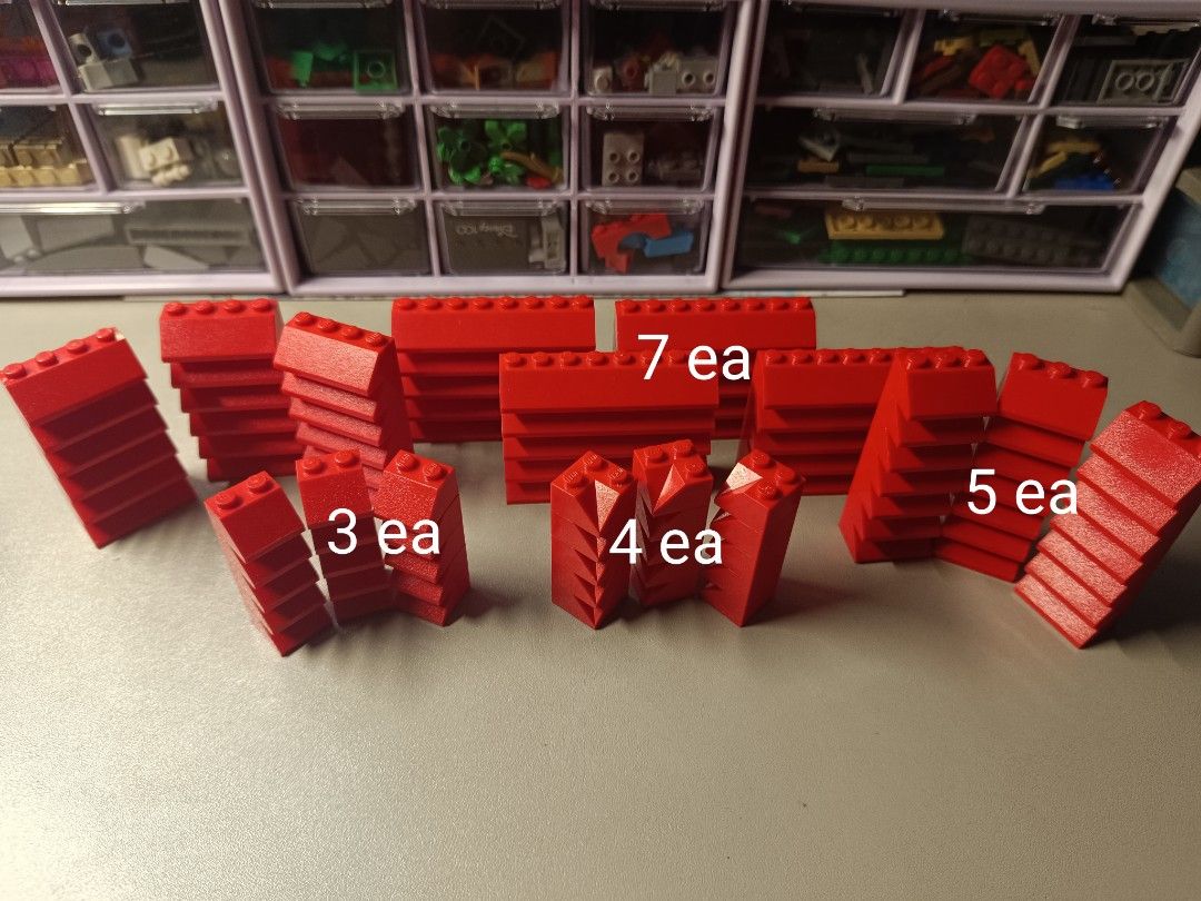 Lego Roof Slopes, Hobbies & Toys, Toys & Games on Carousell