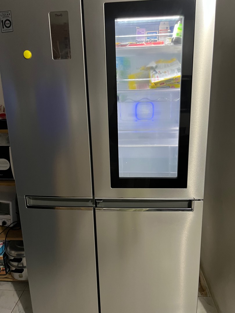 LG 23.8cuft side by side refrigerator inverter Linear, TV & Home ...