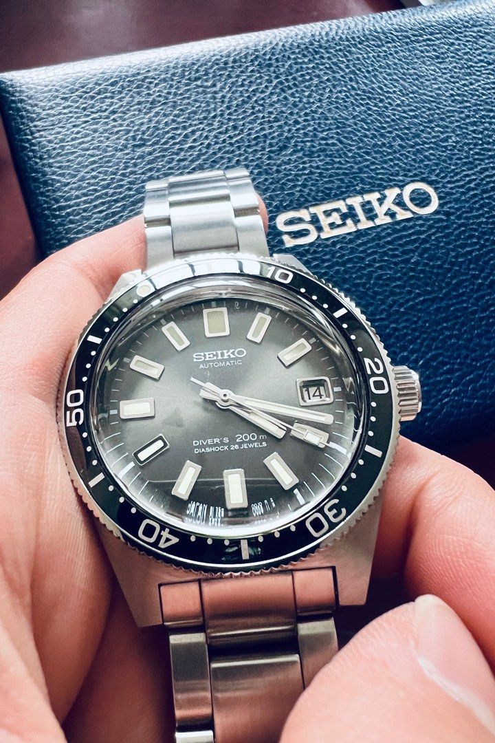 Limited Edition Seiko SLA017, Seiko’s first dive watch, 名牌, 手錶 - Carousell