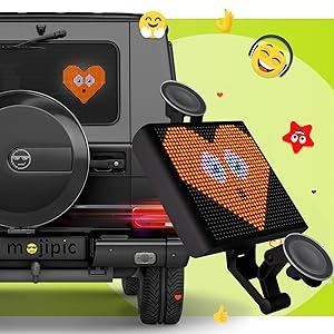 Mojipic Emoji Car Display, Car Accessories, Accessories on Carousell