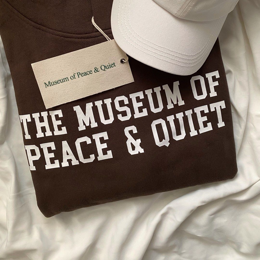 ON HAND - Museum of Peace and Quiet Campus Hoodie, Men's Fashion, Coats ...